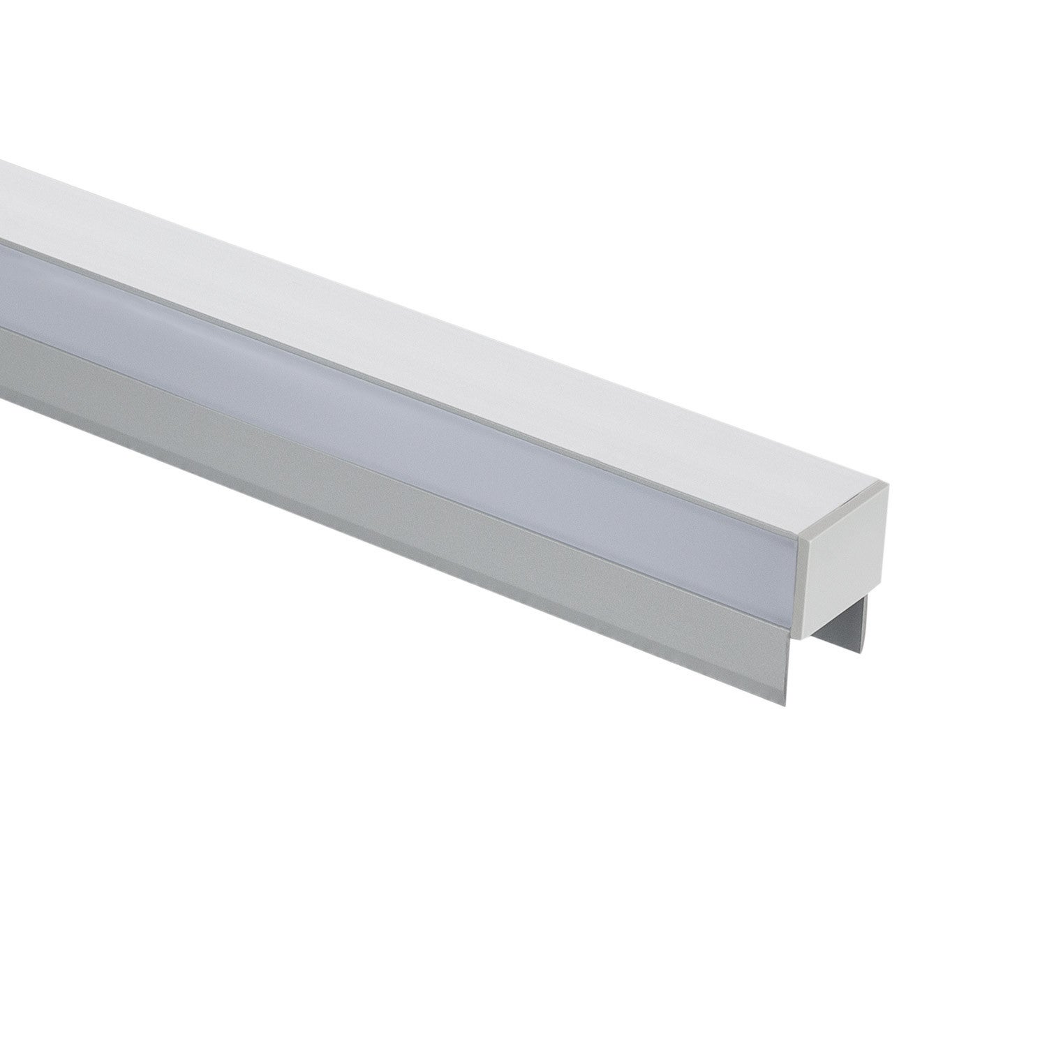 Ledkia Perfil Aluminio Estantería para Tira LED hasta 12 mm Aluminio 2 ...