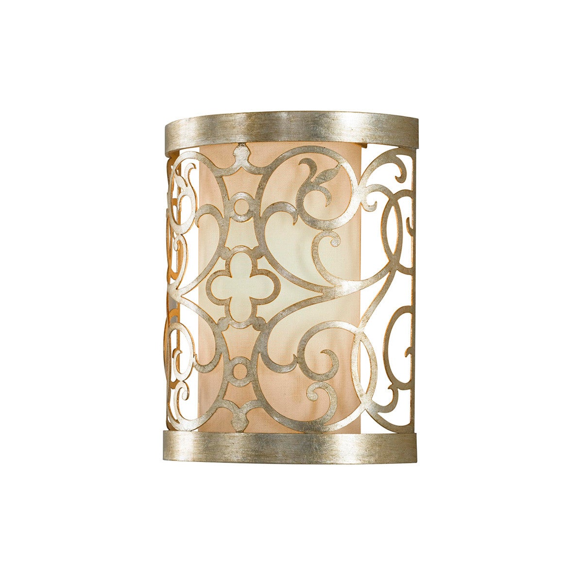 Applique Arabesque, feuilles d'argent, 24 cm | Leroy Merlin