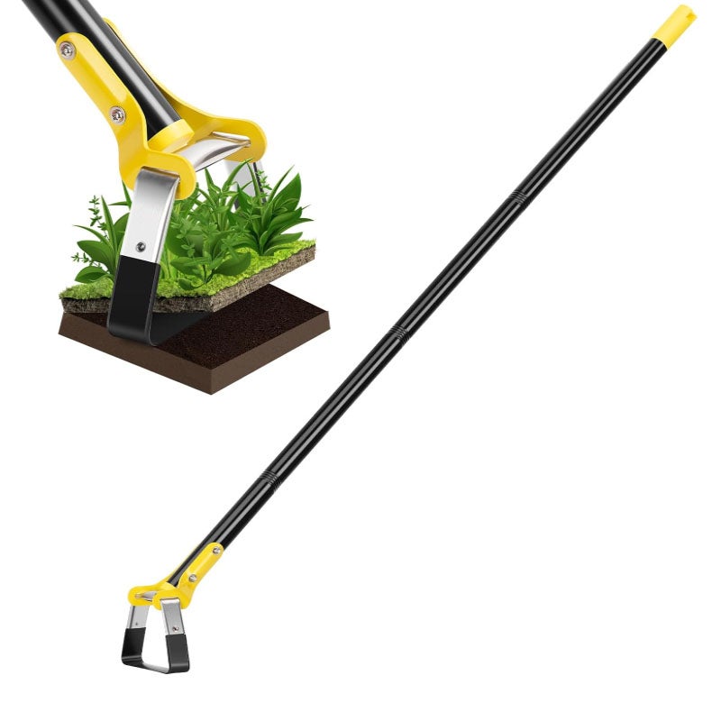 Houe, houe de jardin de 30 à 62 pouces, houe hula réglable robuste à ...