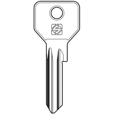 CLÉ PLATE CISA CS119 SILCA ACIER NICKELÉ | Leroy Merlin