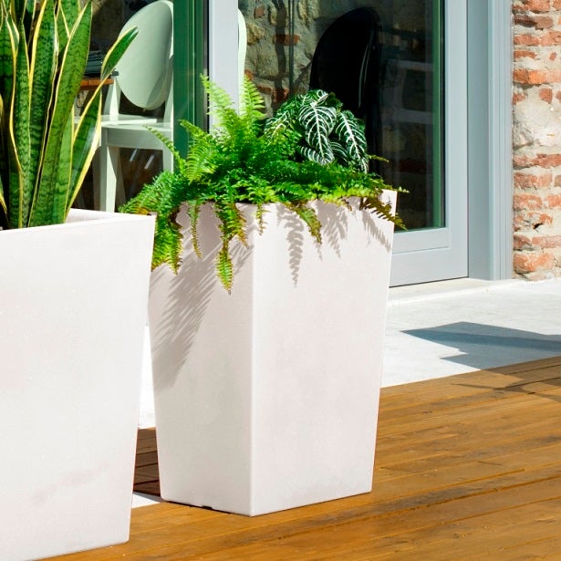 Vaso di design "Cassa Schio Alto" Essential da giardino e balcone per ...