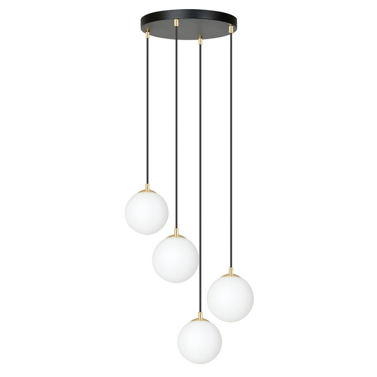 Lámpara de Suspensión Royal 1, Acero, Negro, Seven Design | Leroy Merlin