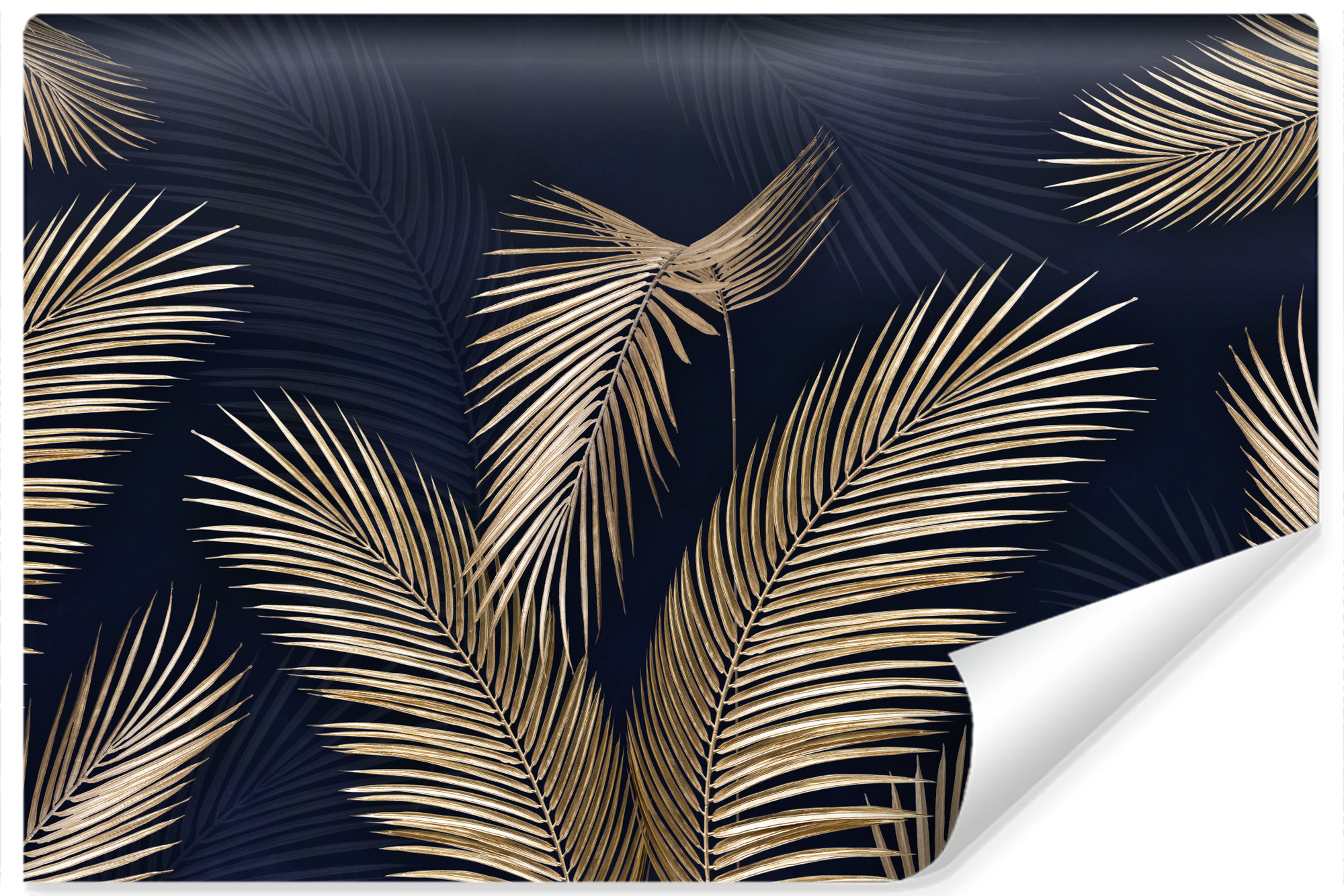Papier Peint Intissé Photo Pour Salon FEUILLES DE PALMIER Plantes 315cm ...