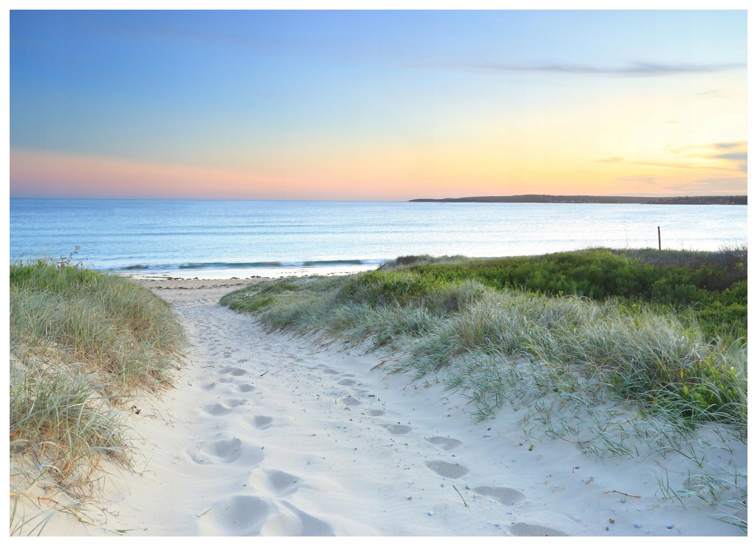Papier Peint Intissé Panoramique Plage Mer Nature 150x105 cm - Colle ...