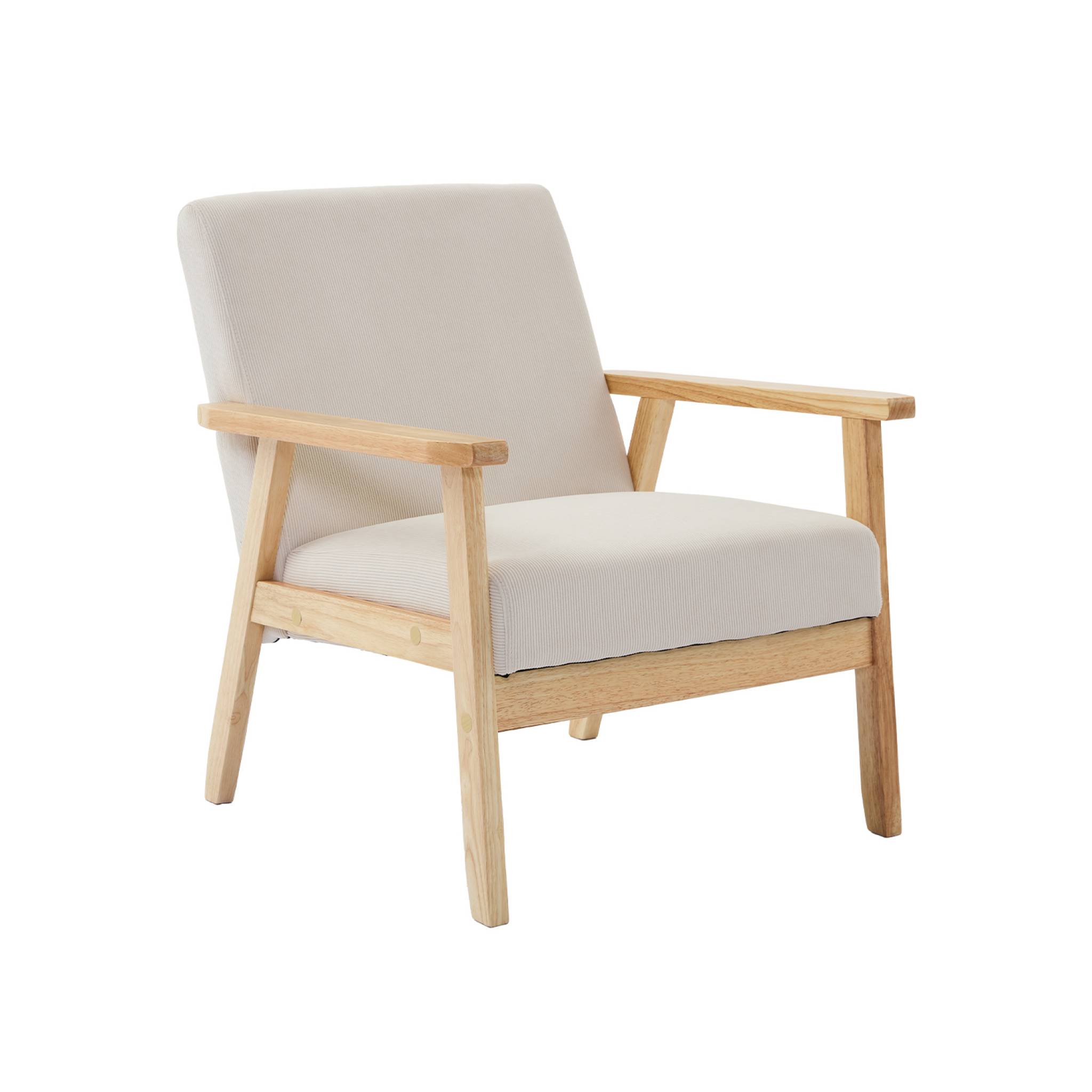 Fauteuil vintage / scandinave structure en bois et contreplaqué et ...