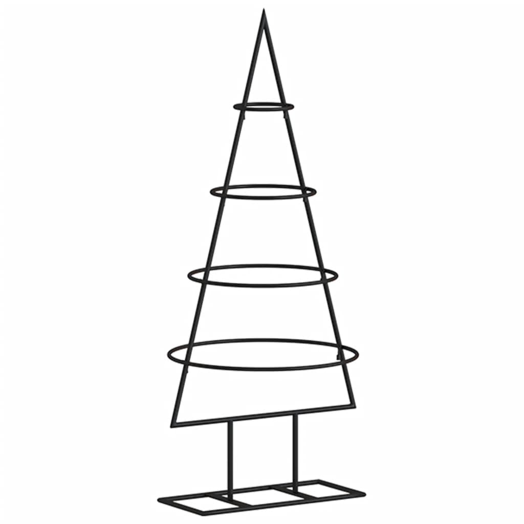 Árbol de Navidad para decoración metal negro 60 cm | Leroy Merlin