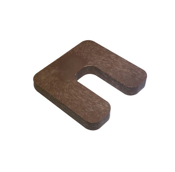 Cale plastique de réglage forme U dimensions 70x70 mm épaisseur 10 mm ...