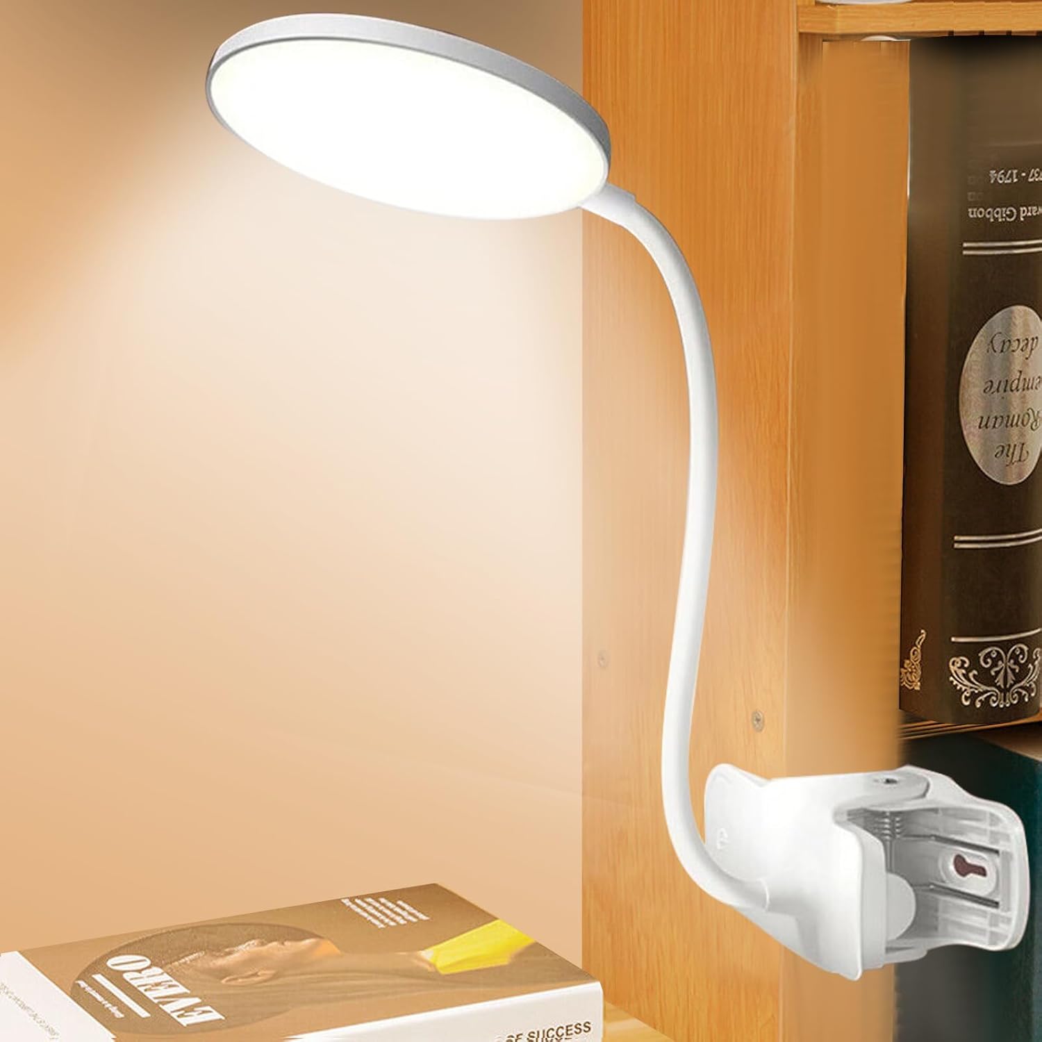 Lampe de bureau à pince, lampe de protection oculaire pour la maison ...