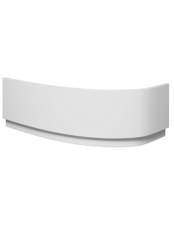 Tablier de baignoire pour ARYL 170 RIHO en acrylique-Blanc-Droite-Blanc ...