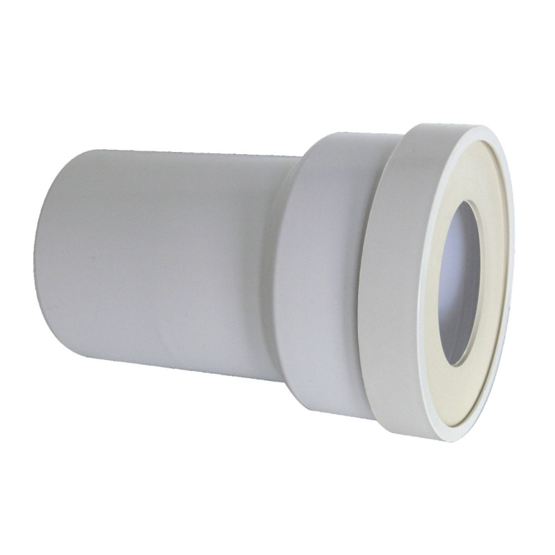 Pipe droite WC mâle droite D 100mm x L 180mm REGIPLAST ASMA | Leroy Merlin
