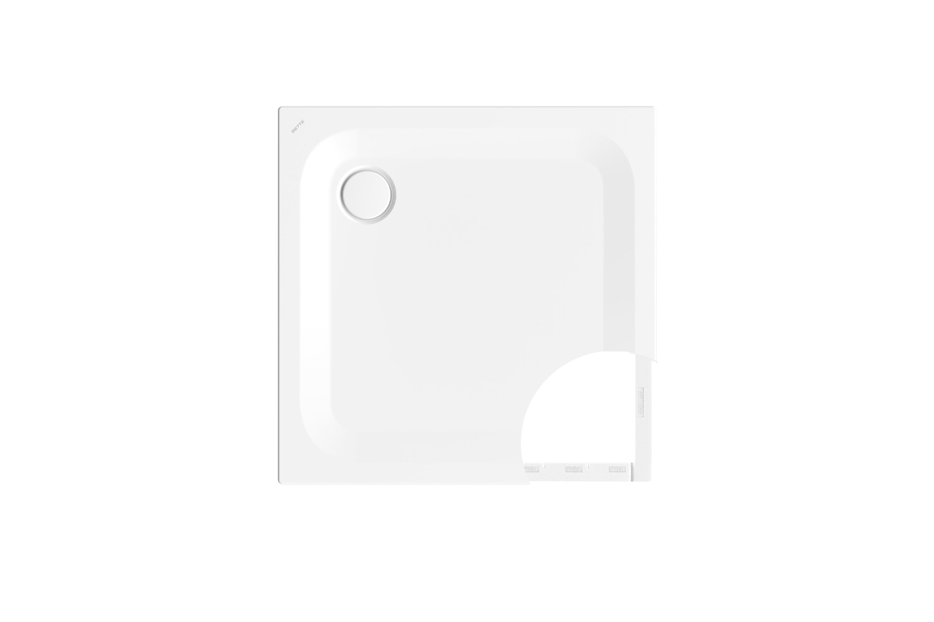 BetteUltra plato de ducha rectangular con BetteAntiSlip Pro ...