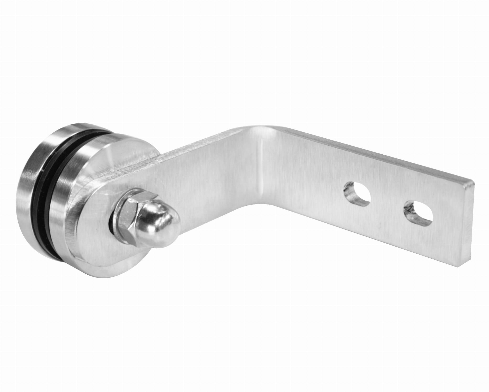 Point de fixation ø50/8mm avec plaque d'angle 90 pour écran de ...