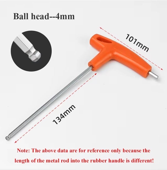 LLAVE ALLEN TIPO T 4 MM ESFÉRICA SOLARPRO-104 | Leroy Merlin