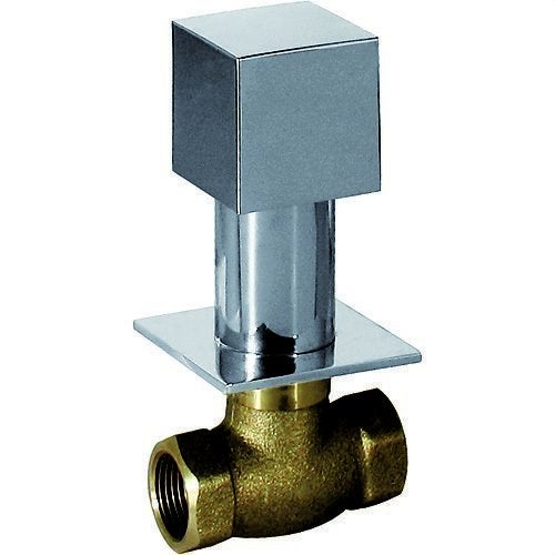 Llave Paso 3/4" CUADRO-TRES Cromo | Leroy Merlin