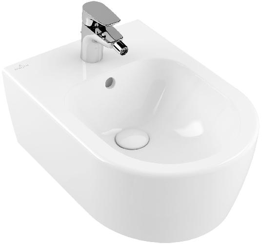 Villeroy & Boch Avento bidet 01, 370x530mm, 1 trou pour robinet, avec ...