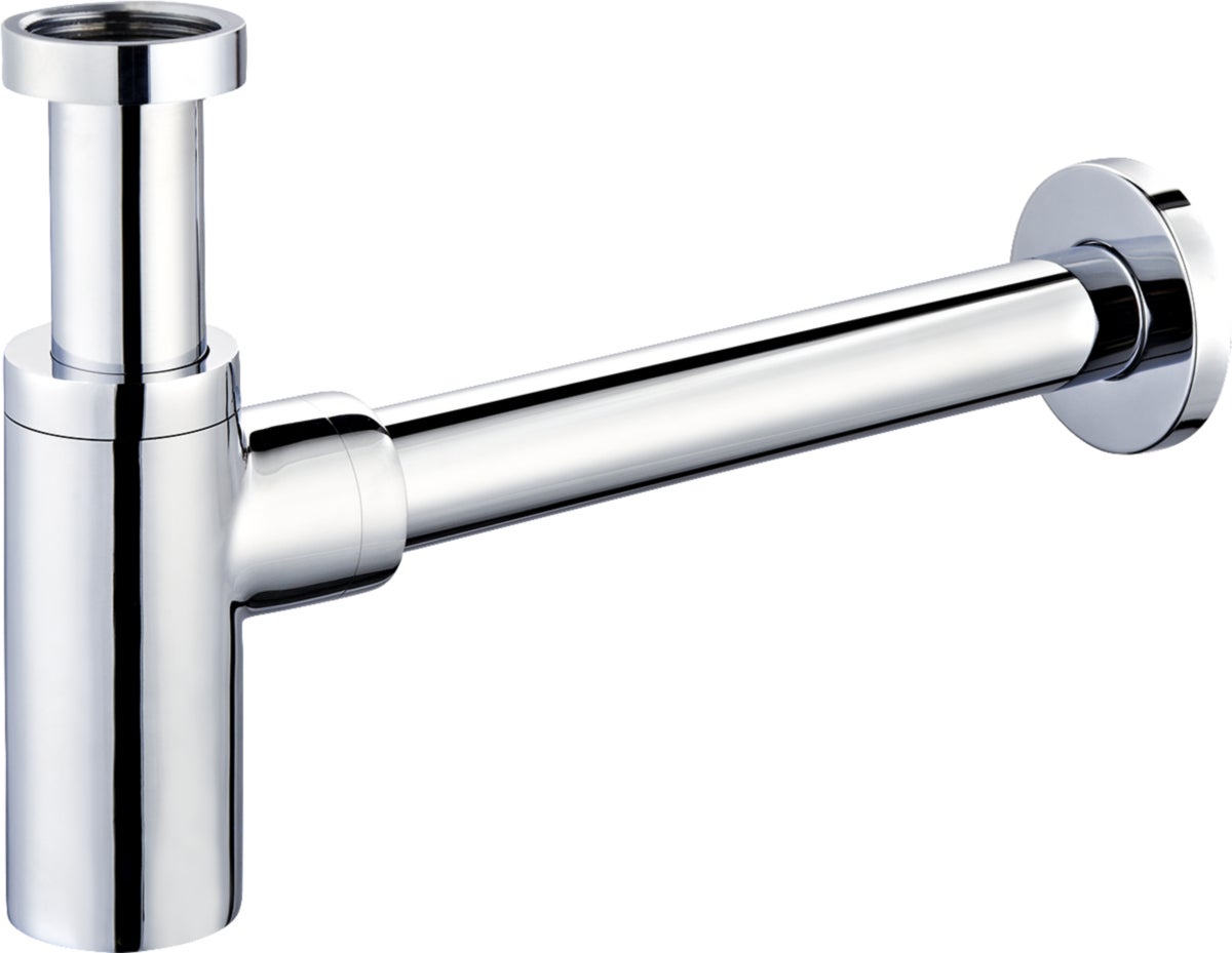 Siphon design - en laiton rond - long 33 x 42 - alterna a186 | Leroy Merlin
