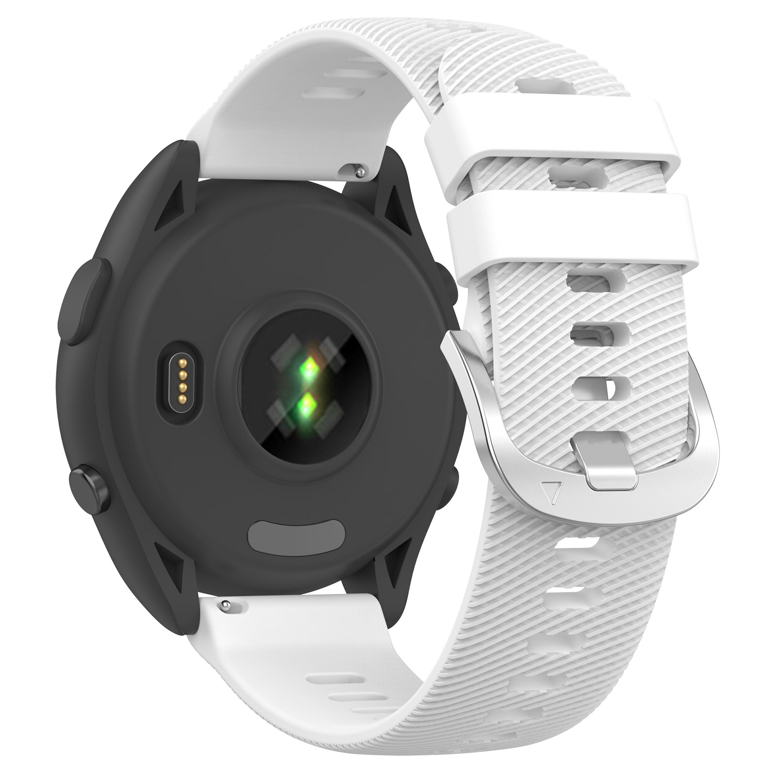 Correa De Silicona Para Relojes Inteligentes Garmin White Leroy Merlin
