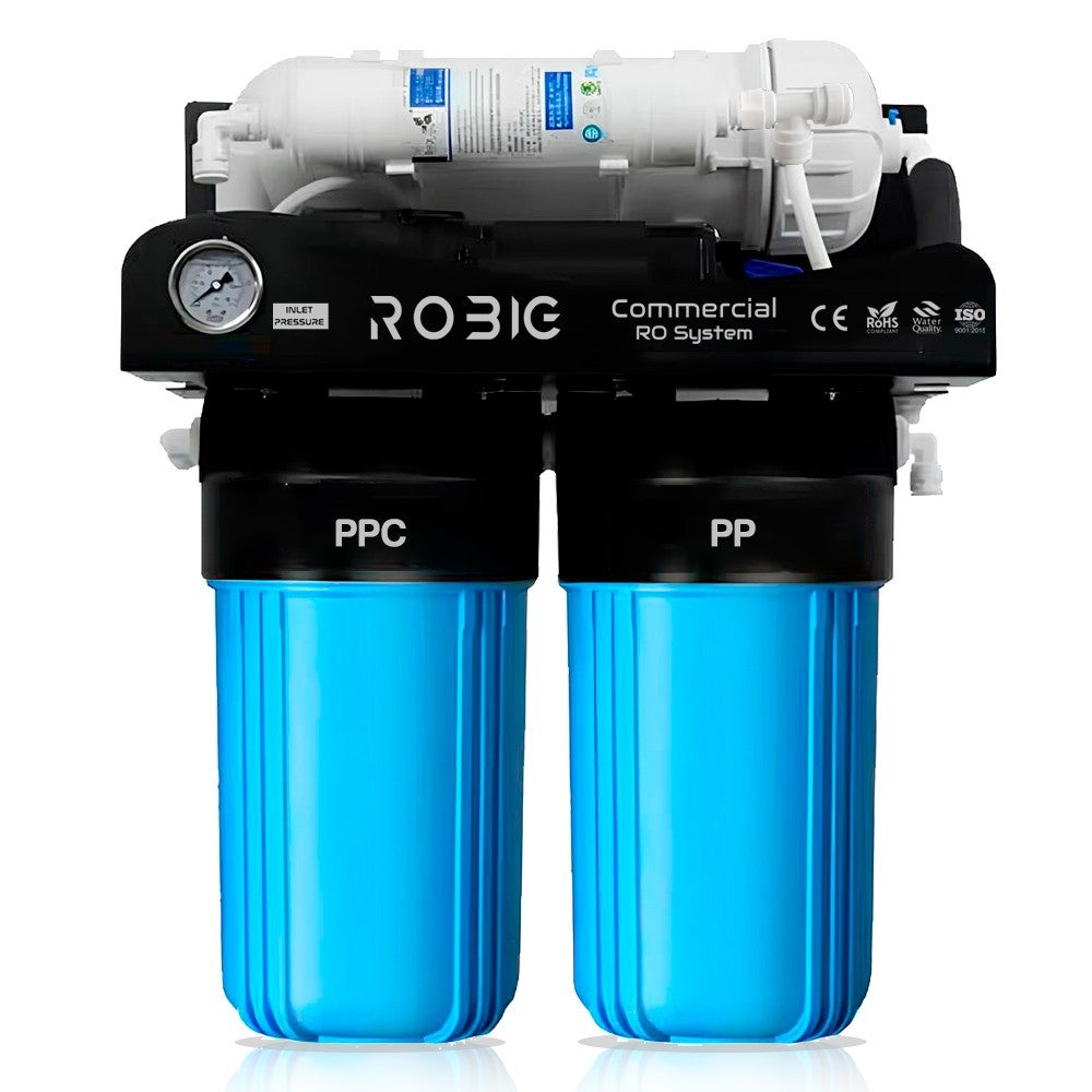Sistema de Ósmosis Inversa Profesional ROBIG 600 GPD – Filtración ...