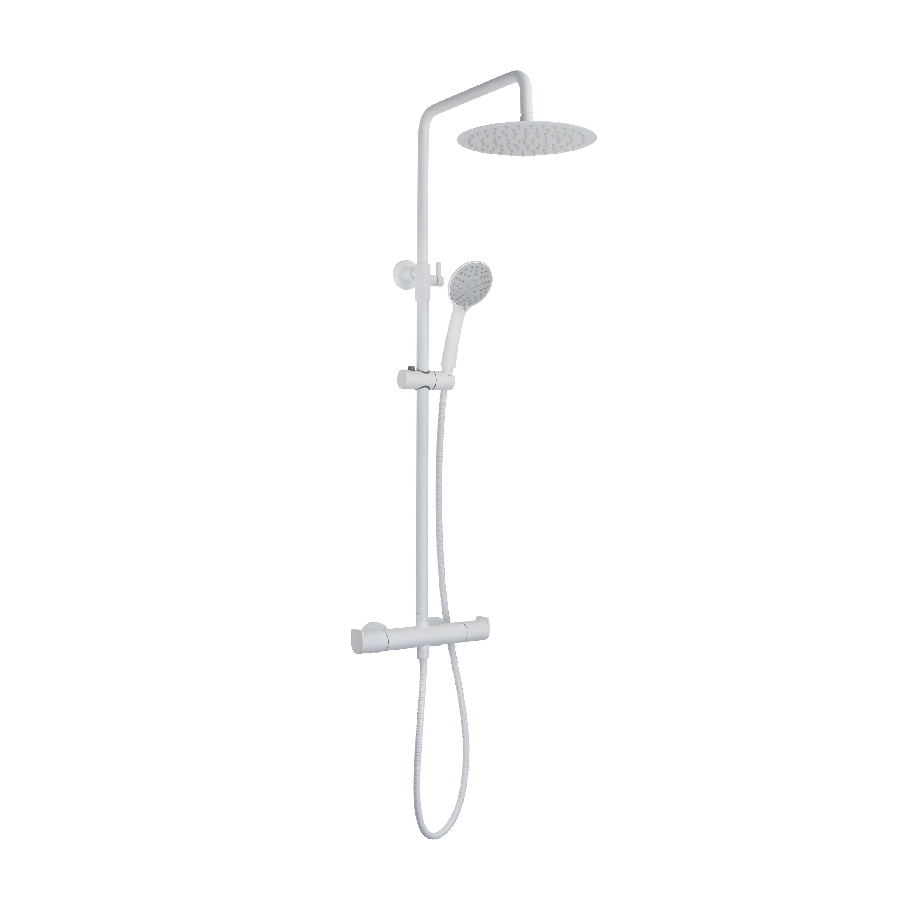 Colonne de douche à double commande STROHM TEKA Ethika blanc | Leroy Merlin