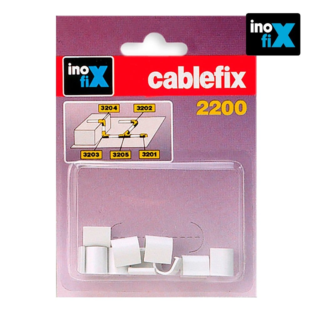 Liens droits pour cablefix 2200 (blister 10 unid) inofix | Leroy Merlin