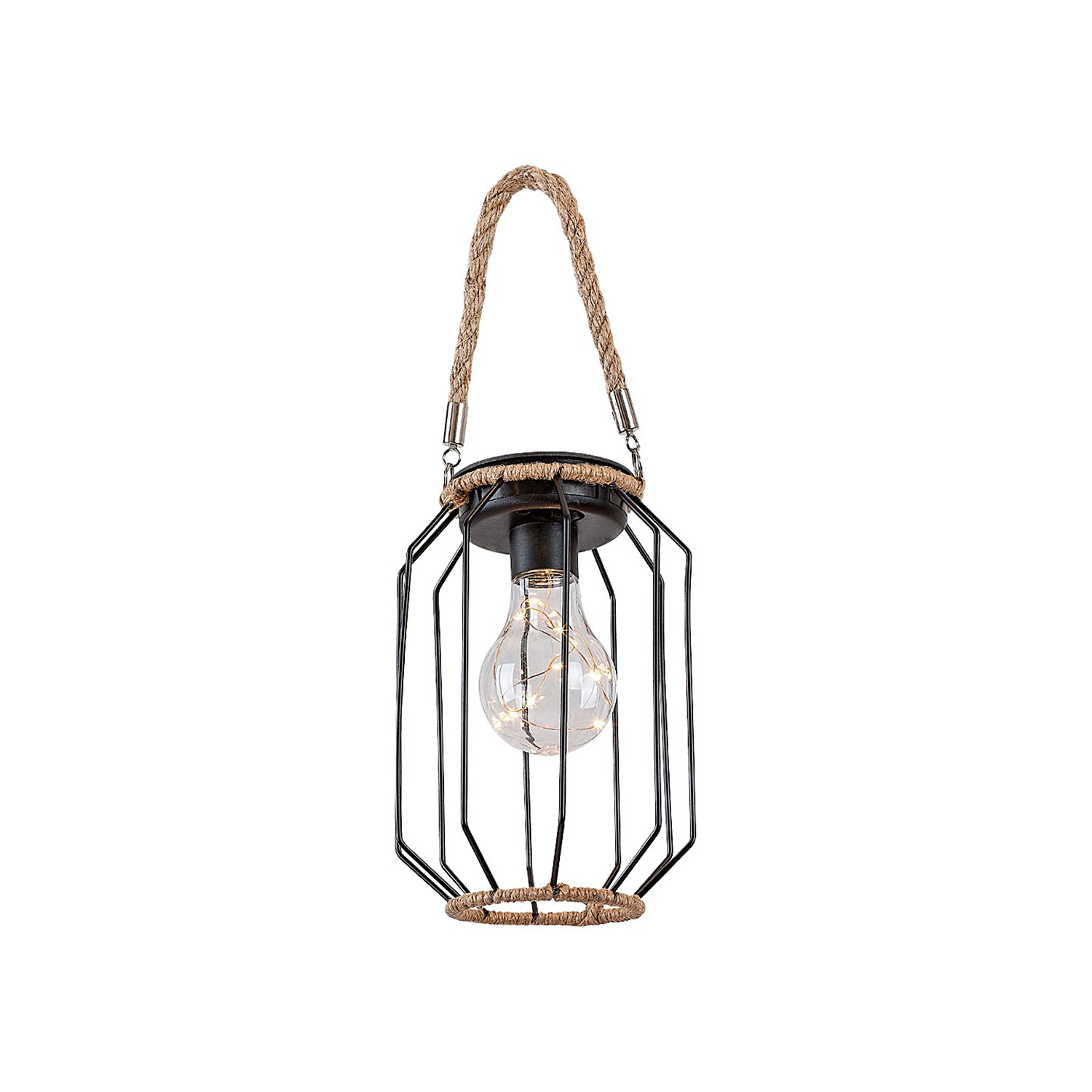 Lámpara Solar Decorativa 3000K para Espacios Exteriores | Leroy Merlin