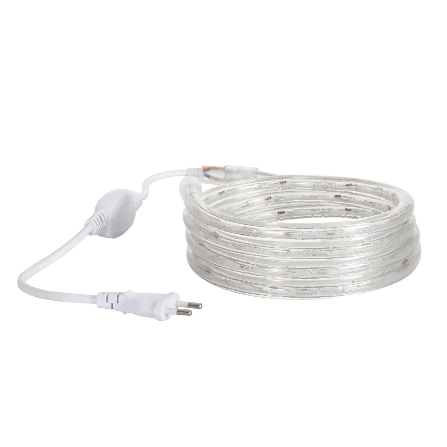 Ledkia Manguera LED Redonda 220V AC 36 LED/m Blanco Cálido IP65 a ...