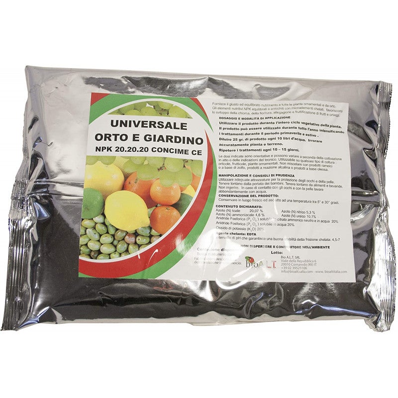 Concime universale 20.20.20 npk con azoto fosforo potassio, confezione ...