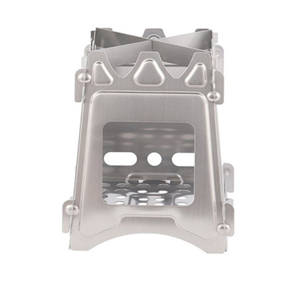 Rechaud Bois Poêle à Bois Mini Pliable Réchaud de Camping Hobo Poêle ...