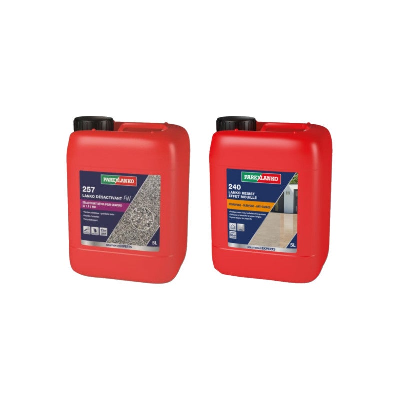 Pack PAREXLANKO - Protection anti-tâches sols 240 - 5 L - Désactivant ...