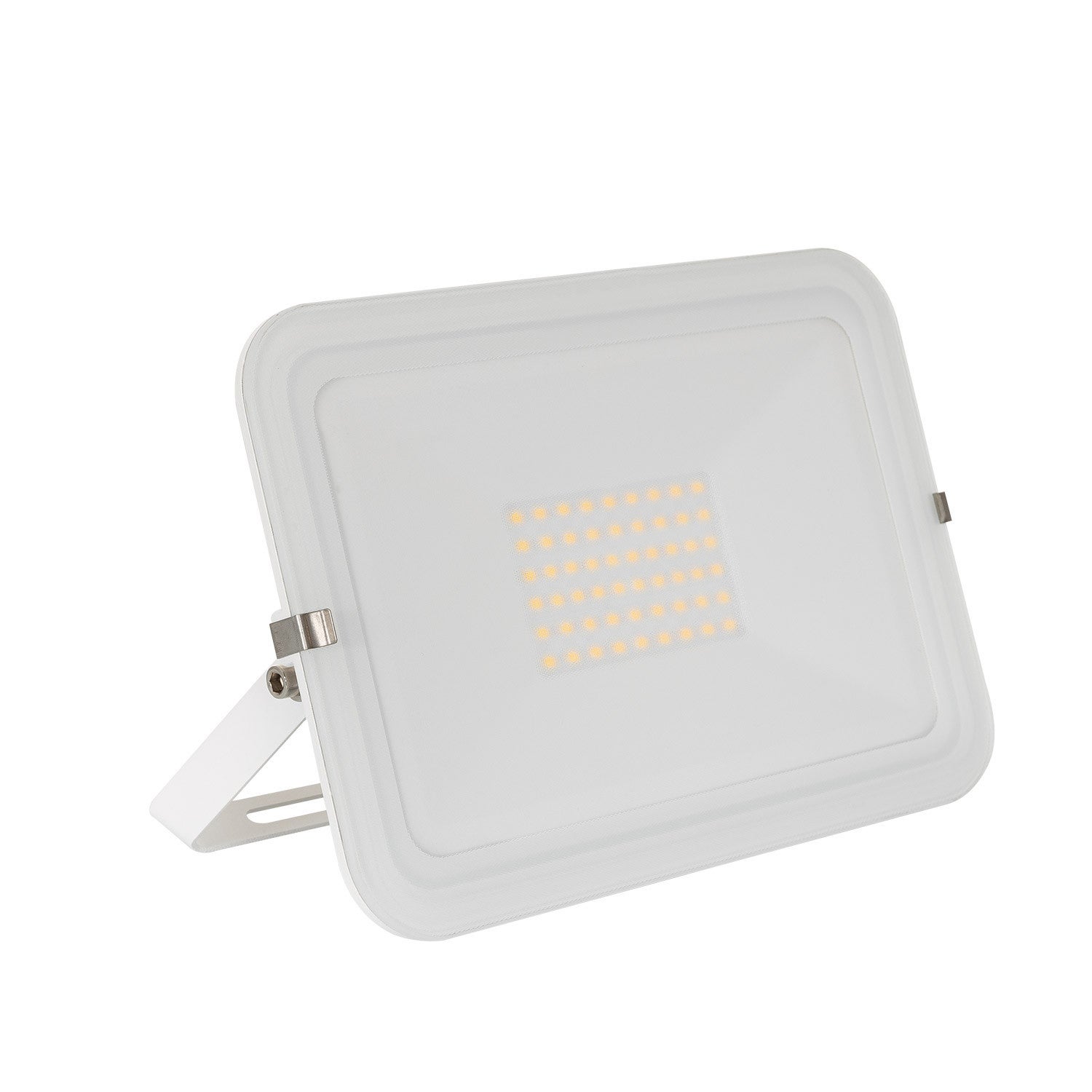 Ledkia Foco Proyector LED 50W 120lm/W IP65 Slim Cristal Blanco 4000K Blanco Neutro | Leroy Merlin
