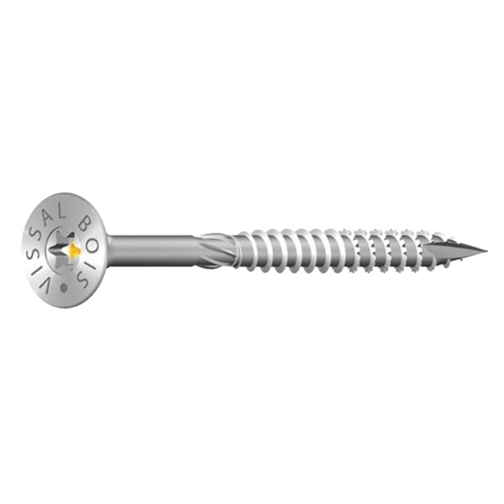 Vis bois TTAP 4.5 X 35mm filetage asymétrique zingué à l'unité ...