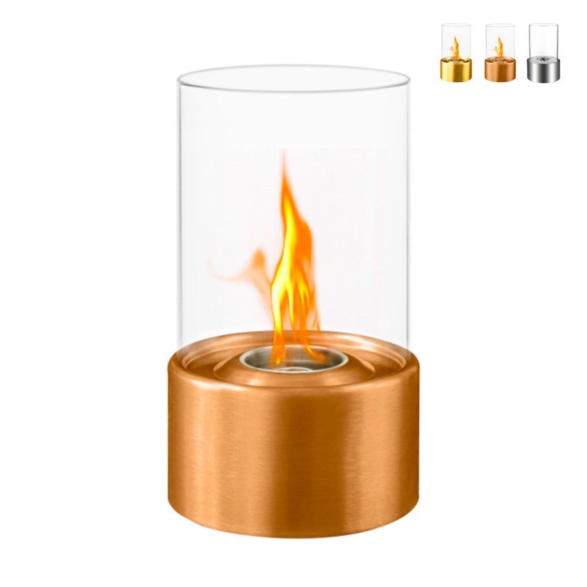 Chimenea de mesa portátil de bioetanol Chimenea para exterior Marsiglia ...