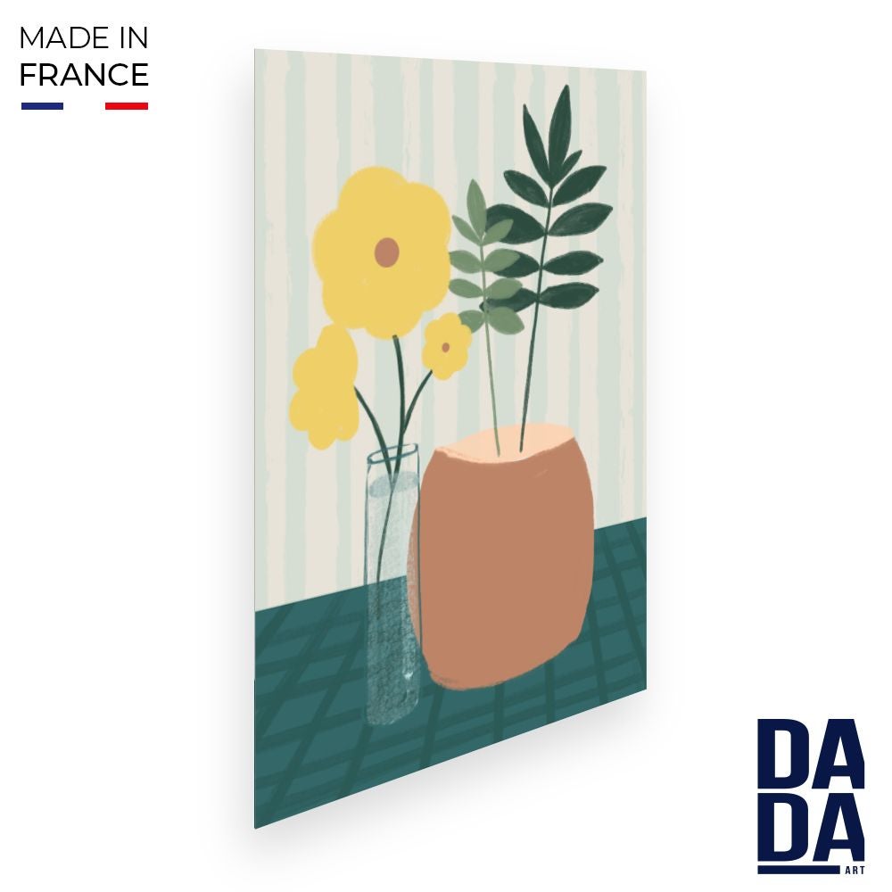 Affiche Fleurs et feuillage / 60x80cm / Fabriqué en France / DADA ART ...