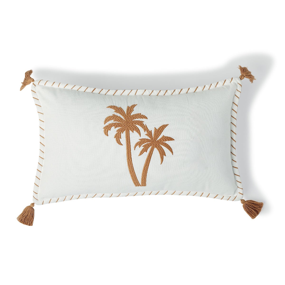 Housse de coussin toile de coton 50x30 OASIS | Leroy Merlin