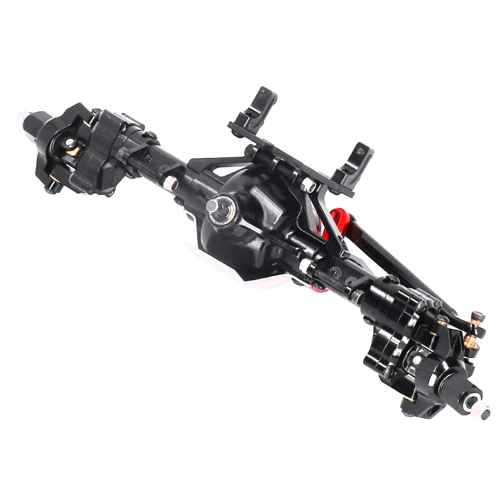 Essieu en alliage aluminium/acier pour RC SCX10 1/10, avant/arrière ...