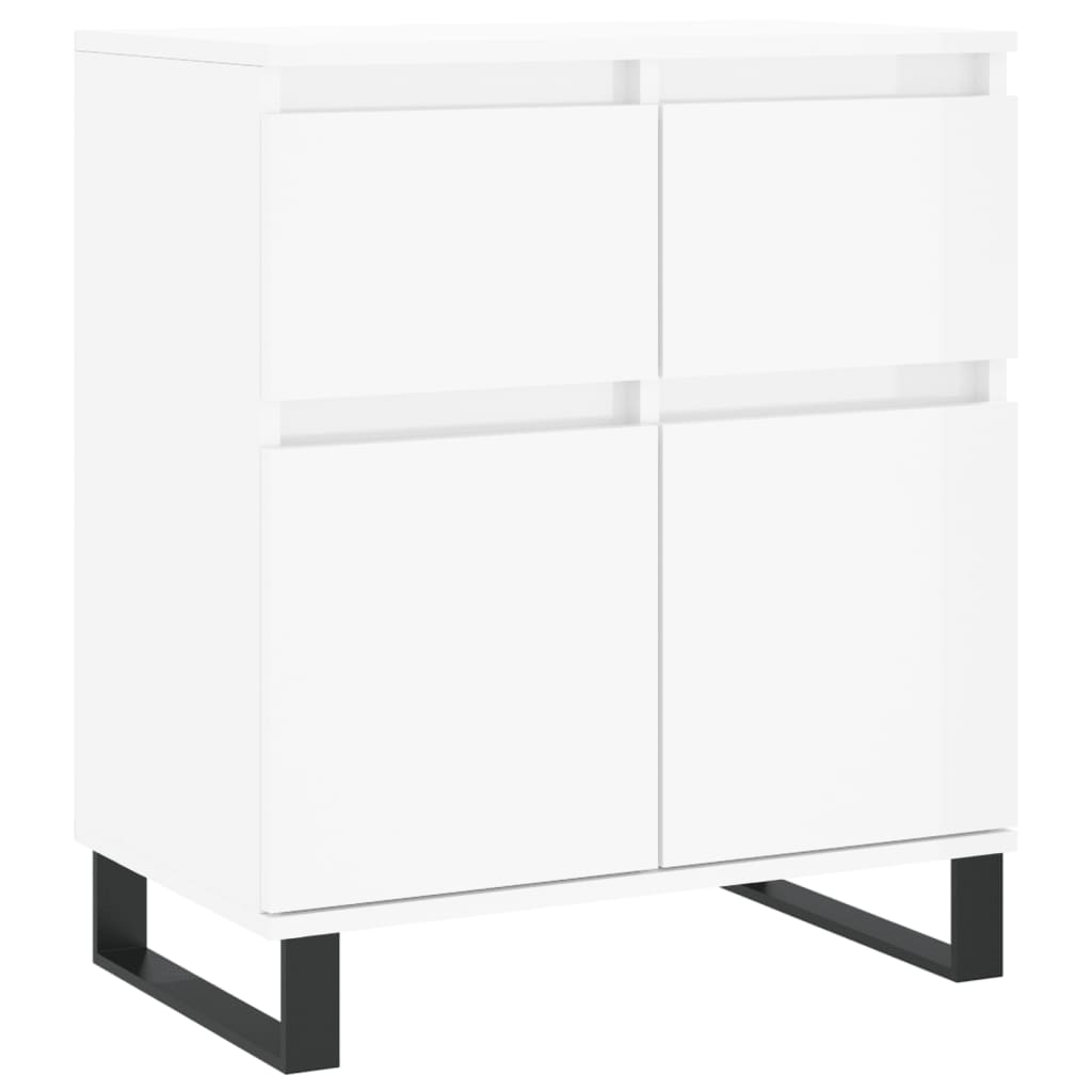 Buffet en contreplaqué blanc brillant 60x35x70 cm | Leroy Merlin