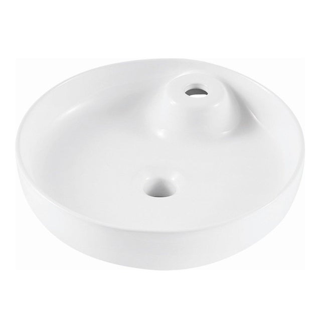 Nemo Go lavabo cupido 40x10 cm porcelaine blanche | Leroy Merlin