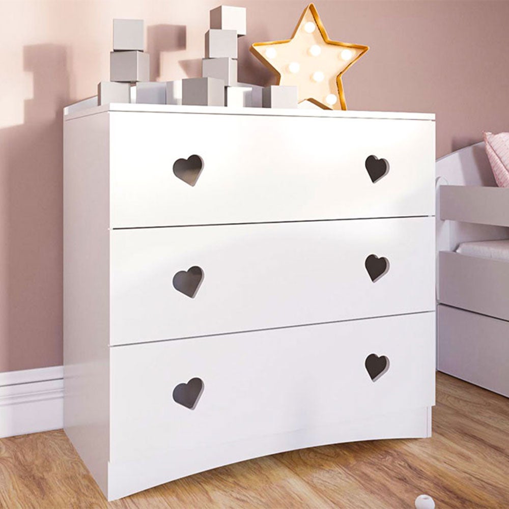 Commode enfant blanche - Julia | Leroy Merlin