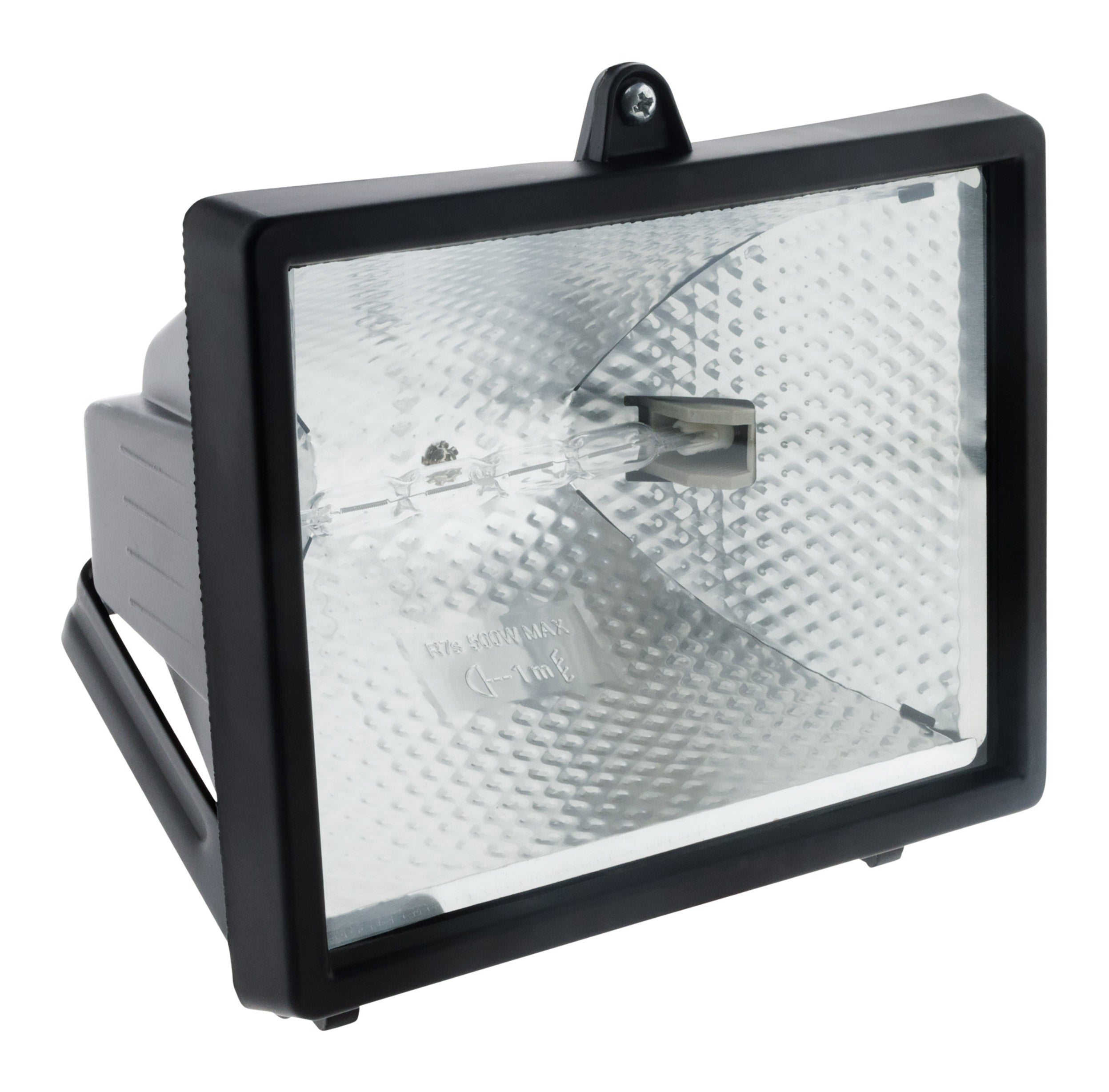 Projecteur halogène 400W Noir sans détecteur - IP54 CE - Zenitech ...