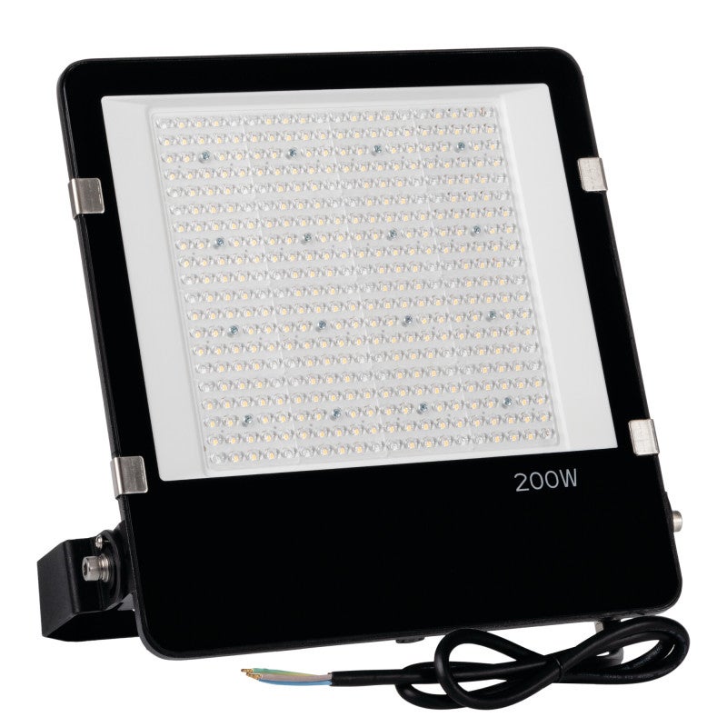 Projecteur LED 200W - IP65 IK08 - 27000lm - 4000K - Noir - Kanlux AGOR ...