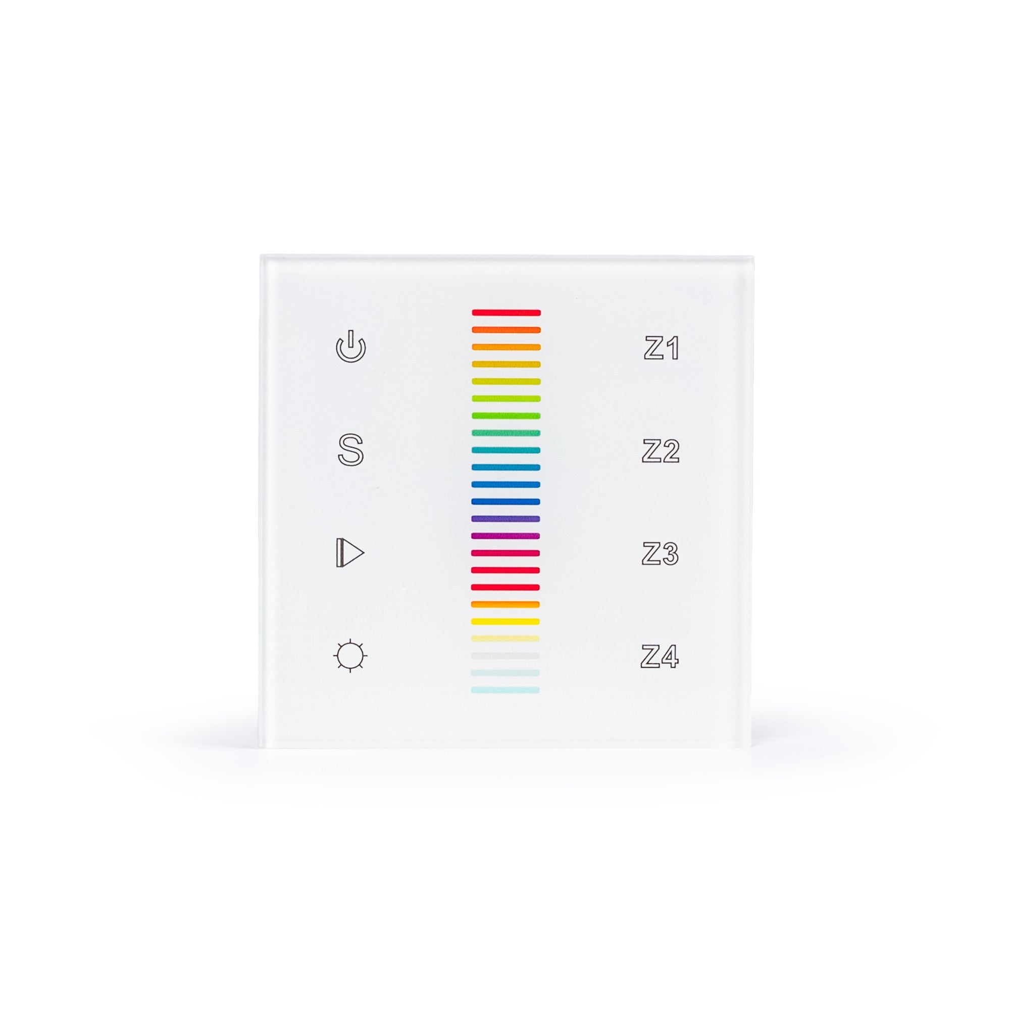 Télécommande murale tactile "Sunricher" - 4 zones - RGB - Perfect RF ...