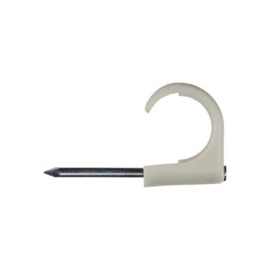 Lot de 50 - TC Clip pour conduits diamètre 18 - 22 mm Murafix cloué - 2 ...