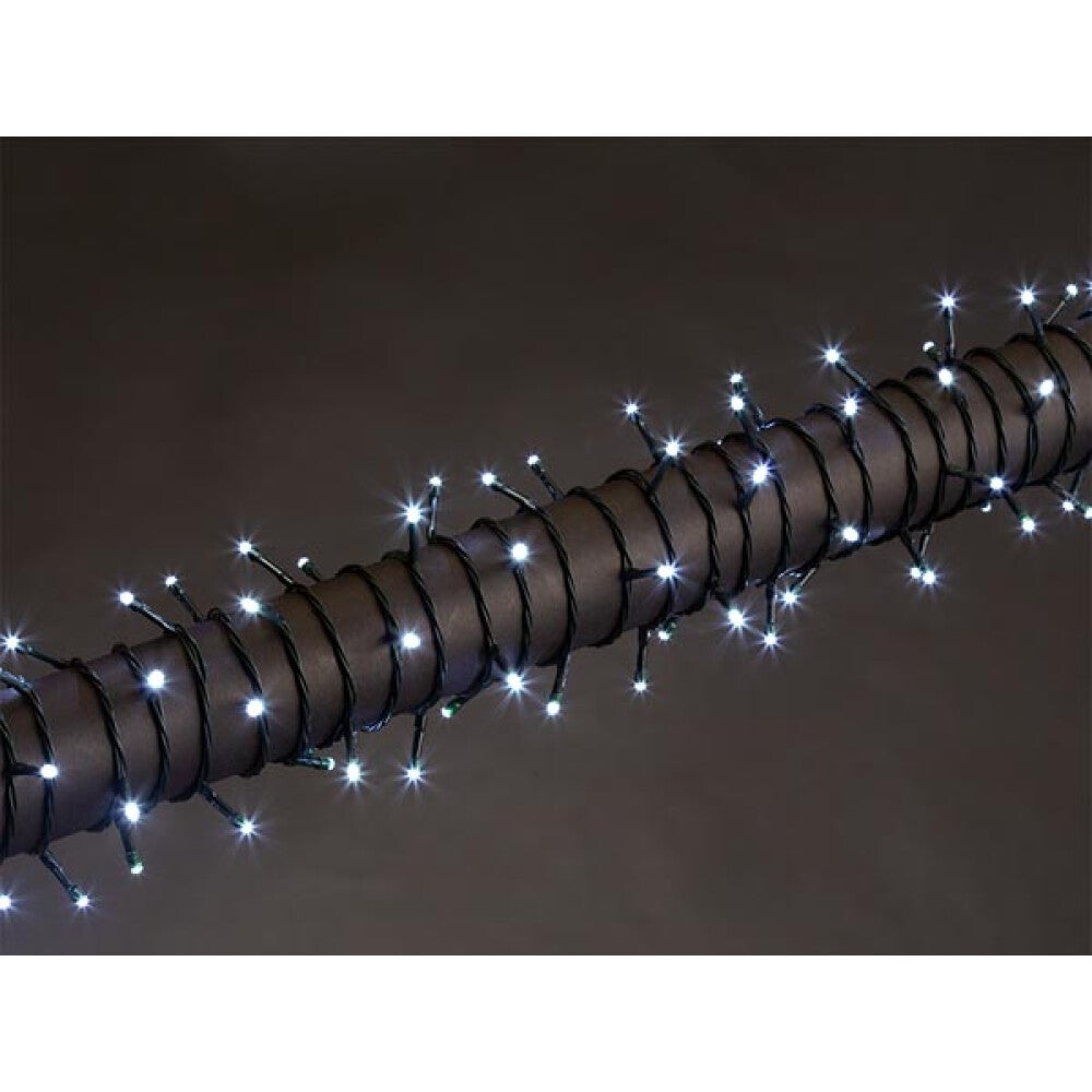 STELLA LED - 40 m - 600 LED - blanc - câble vert - 24 V | Leroy Merlin