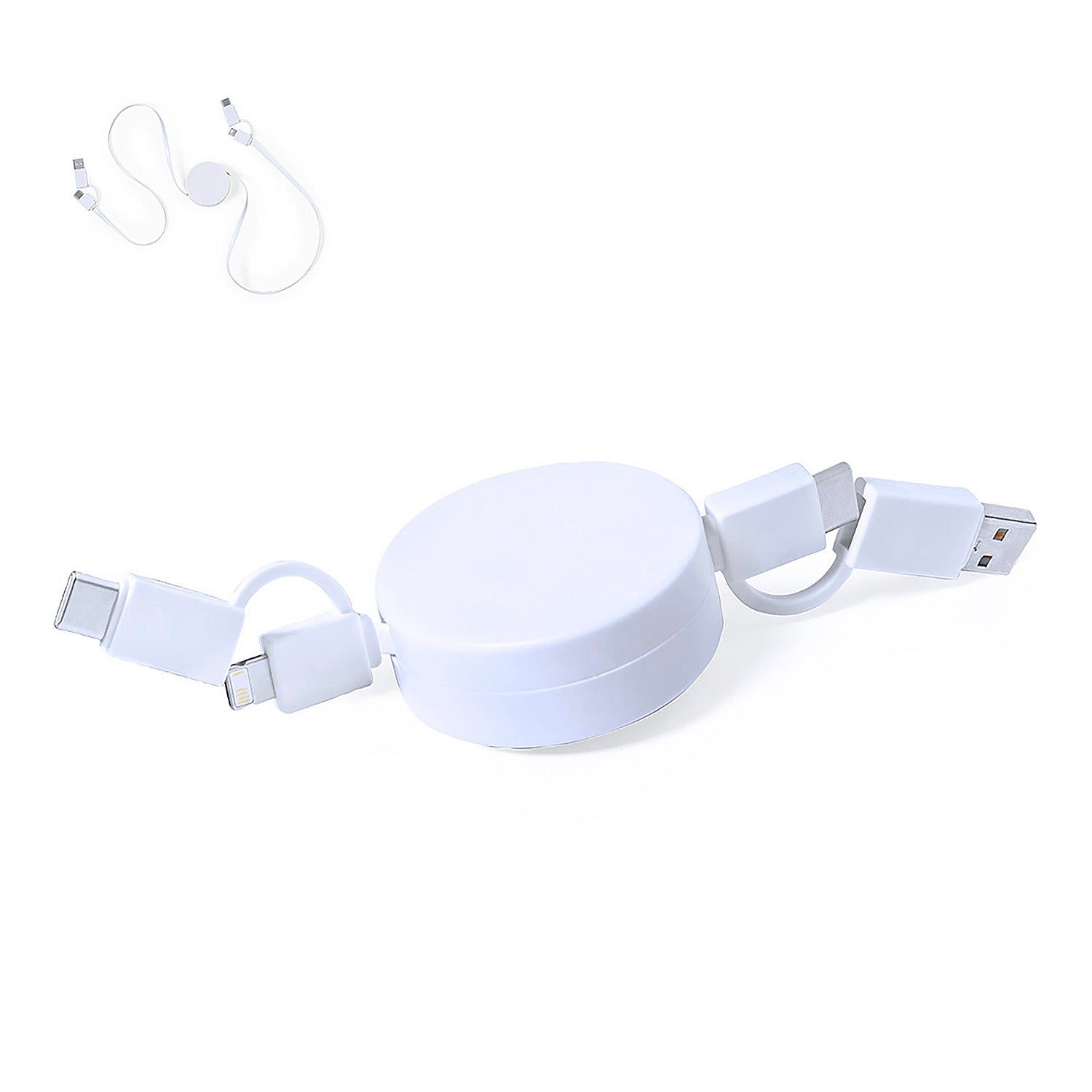 Chargeur et câble de données. Câble extensible. Connexion Micro USB ...