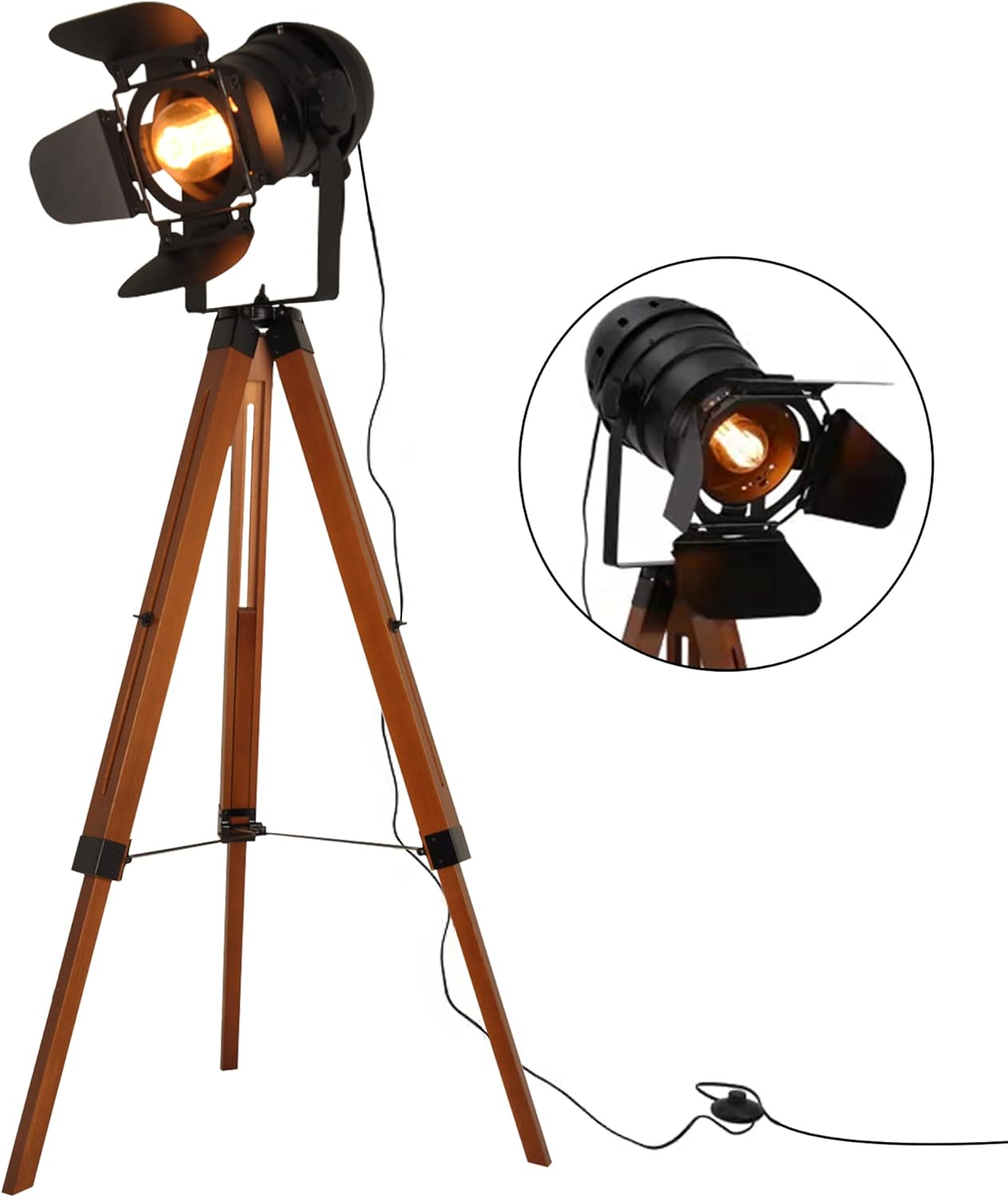 Lampe Projecteur Cinema Sur Trepied