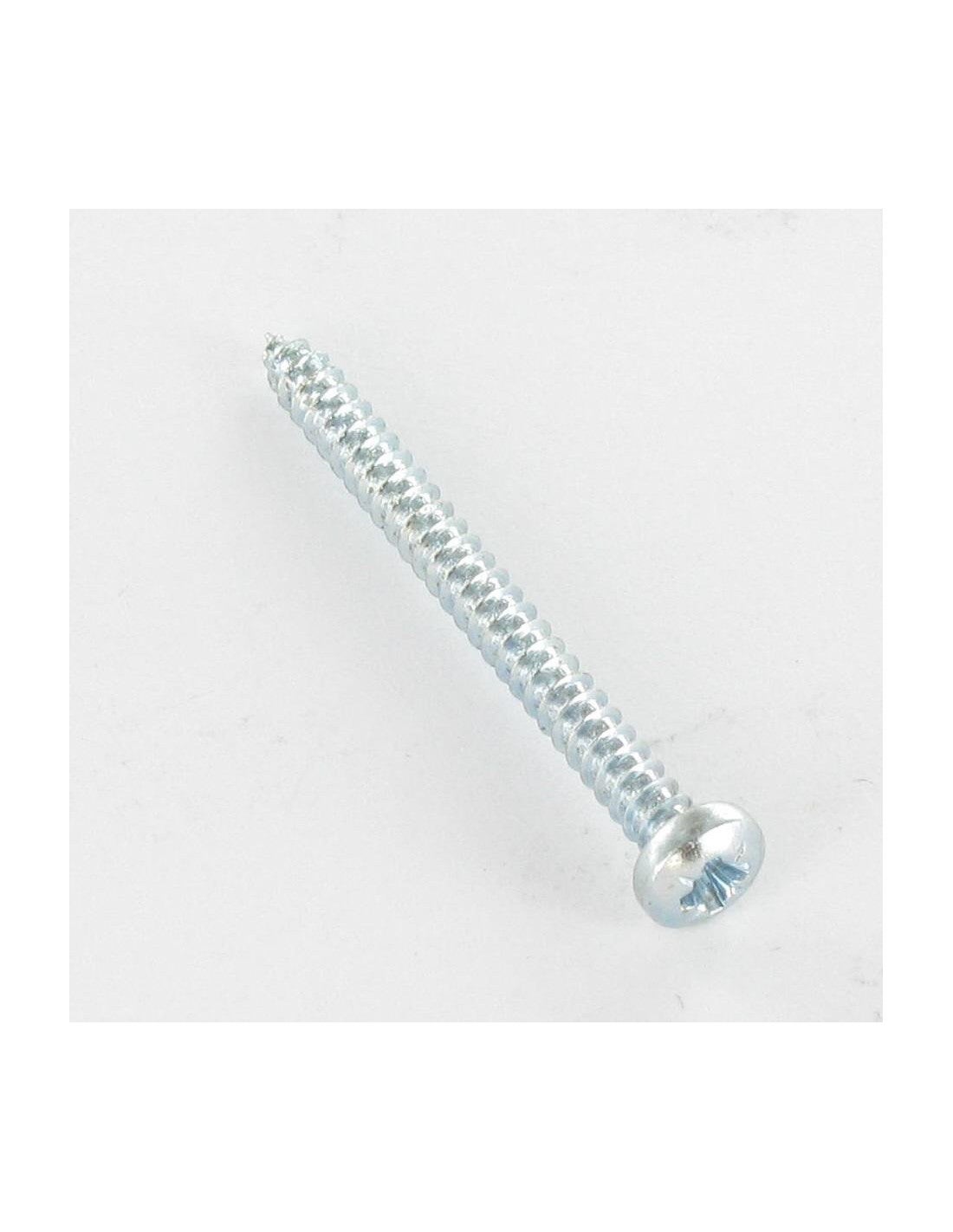 Vis tole tete cylindrique large TCL Pozi 2.2X6.4 Acier zing blanc-200 ...
