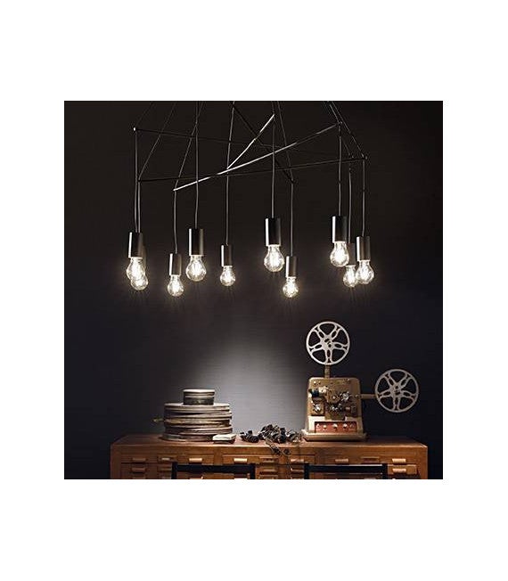 Lampada a sospensione pop sp10 nero | Leroy Merlin