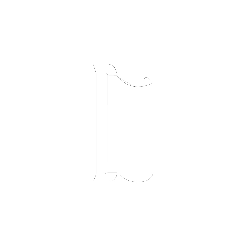 Cache bras compas nt k - Finition : Blanc R07.2 - ROTO | Bricoman