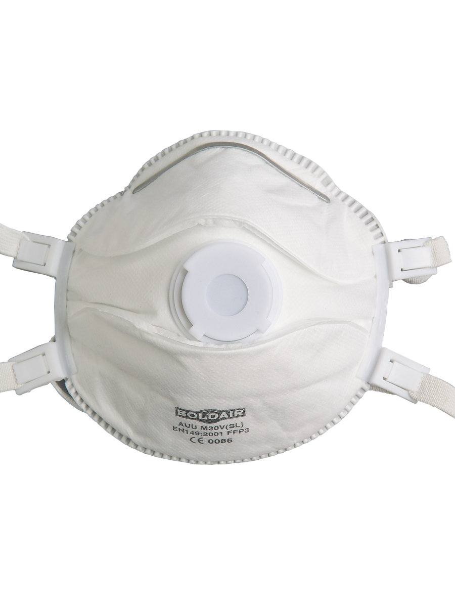 Media máscara clásica SINGER con válvula. FFP3 NR D - Caja de 5 unidades - AUUM30VSL | Leroy Merlin