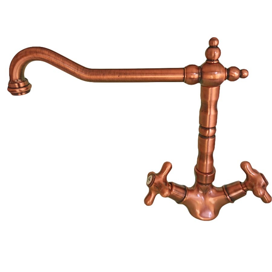 Rubinetto Cucina Argo Rimini Vecchio Rame Monoforo | 1870/09 | Leroy Merlin